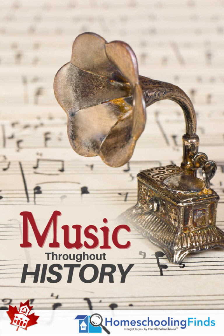 Music Throughout History - HomeschoolingFinds.com