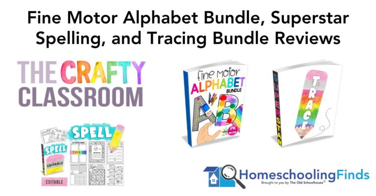 Fine Motor Alphabet Bundle, Superstar Spelling & Tracing Bundle Reviews ...