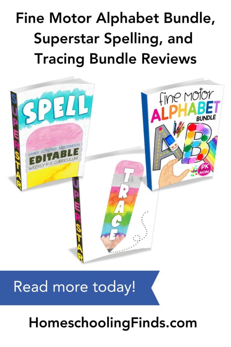 Fine Motor Alphabet Bundle, Superstar Spelling & Tracing Bundle Reviews ...