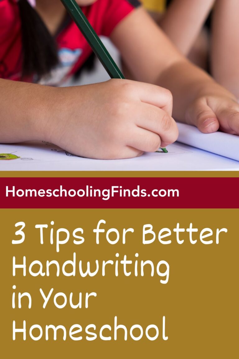 3 Tips for Better Handwriting - HomeschoolingFinds.com