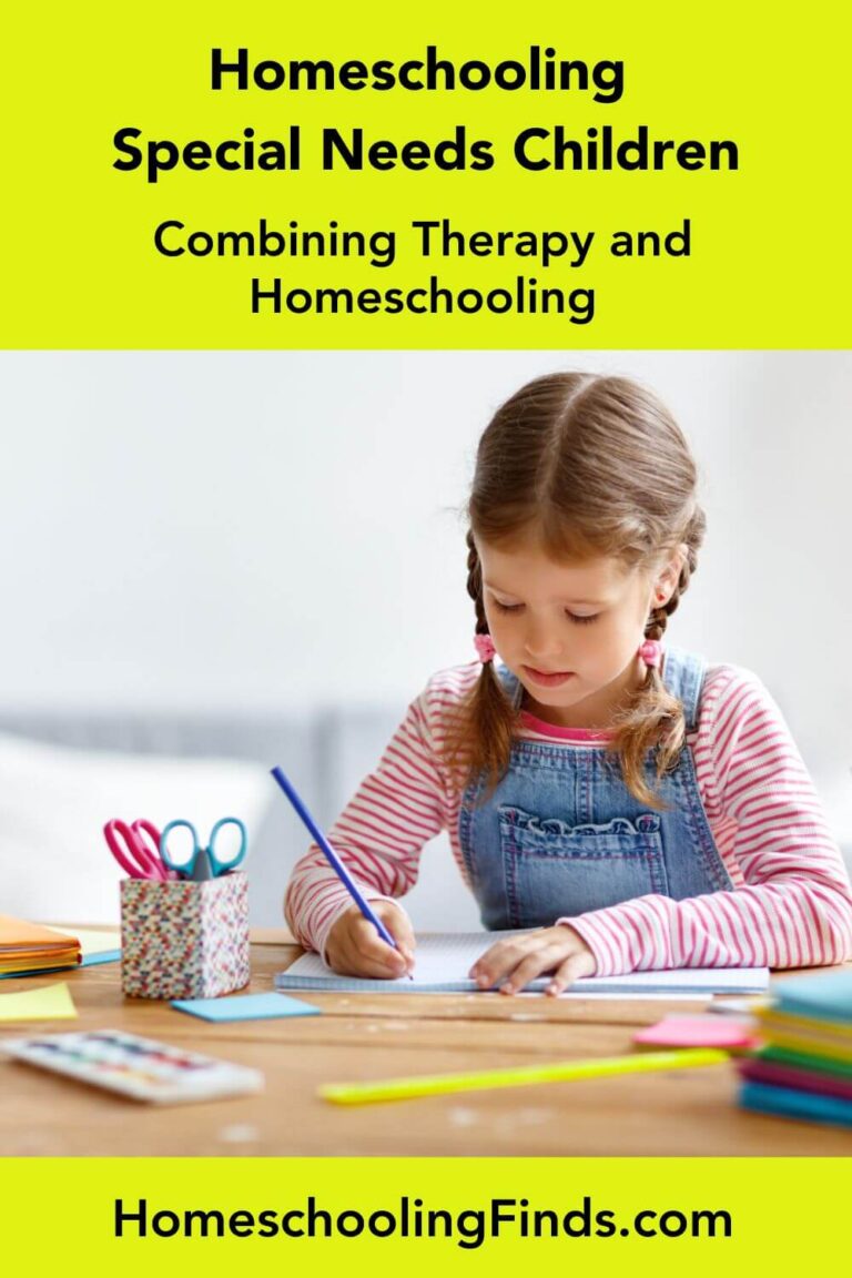 Homeschooling Special Needs Children: Combining Therapy and ...
