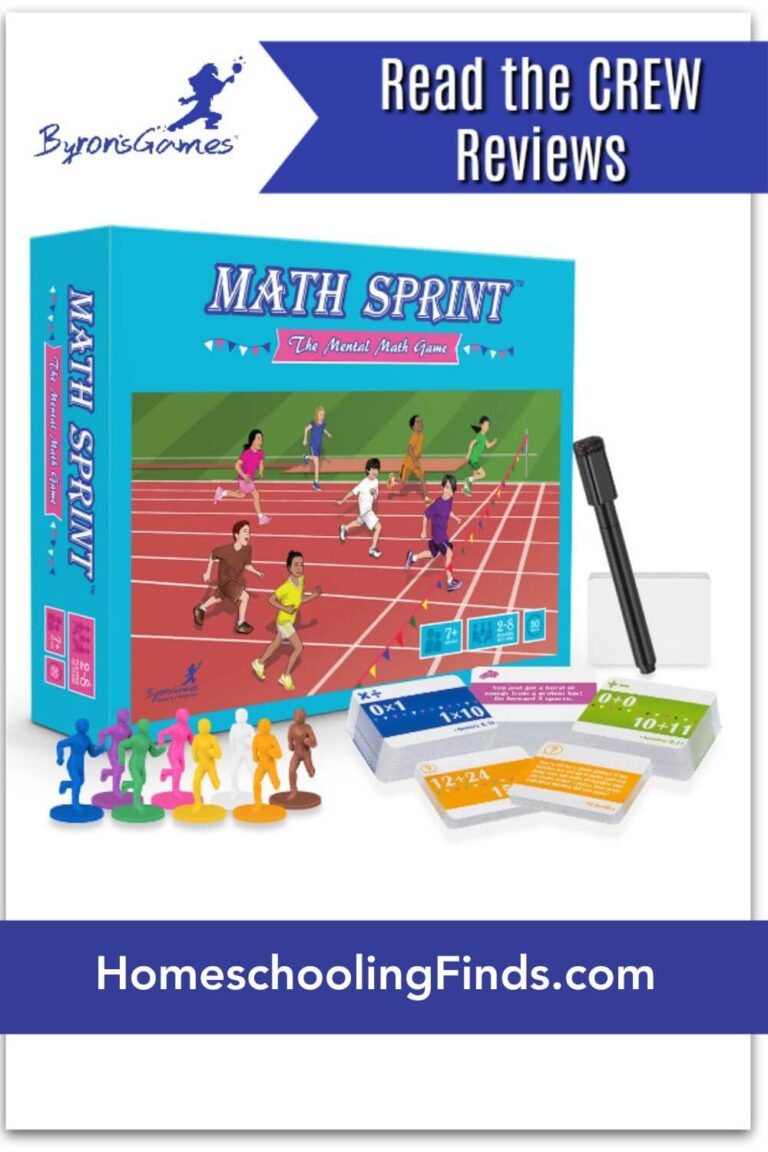 Math Sprint - The Mental Math Game Reviews - HomeschoolingFinds.com