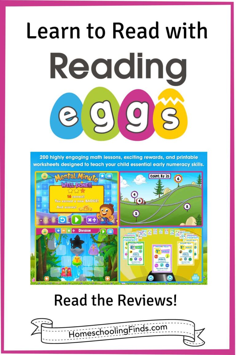 Learn to Read with Reading Eggs - HomeschoolingFinds.com