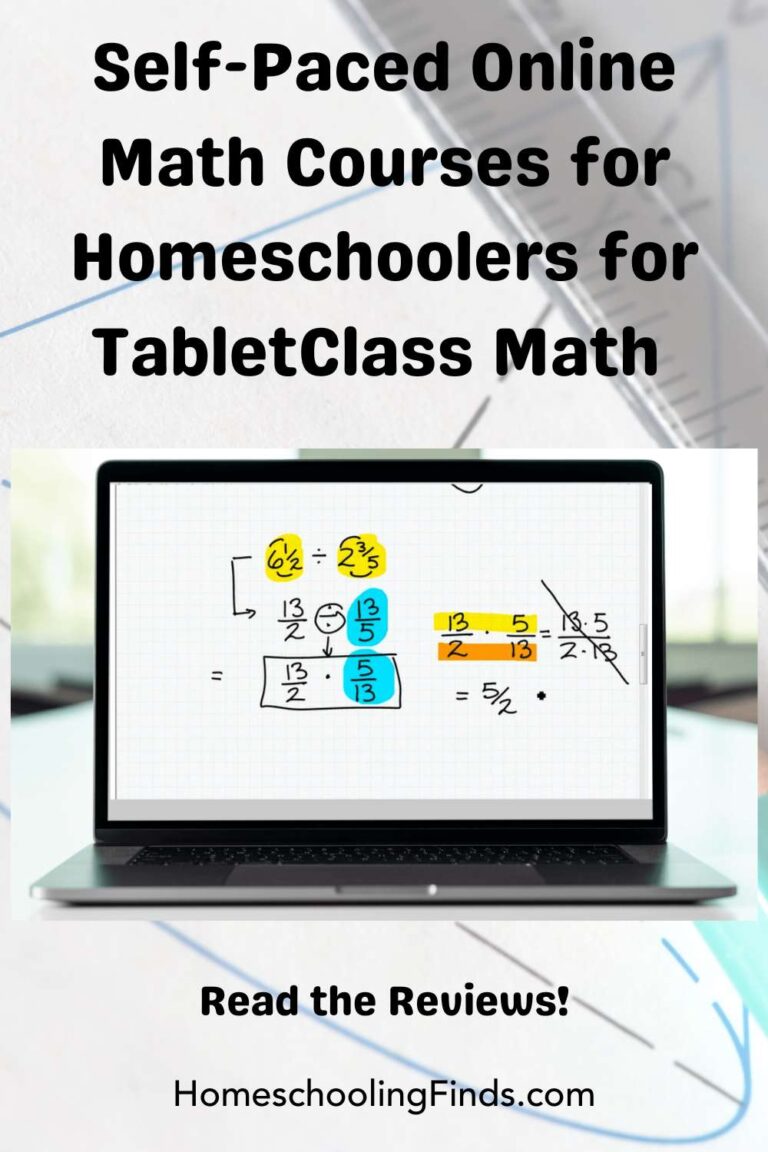 Self-Paced Online Math Courses for Homeschoolers
