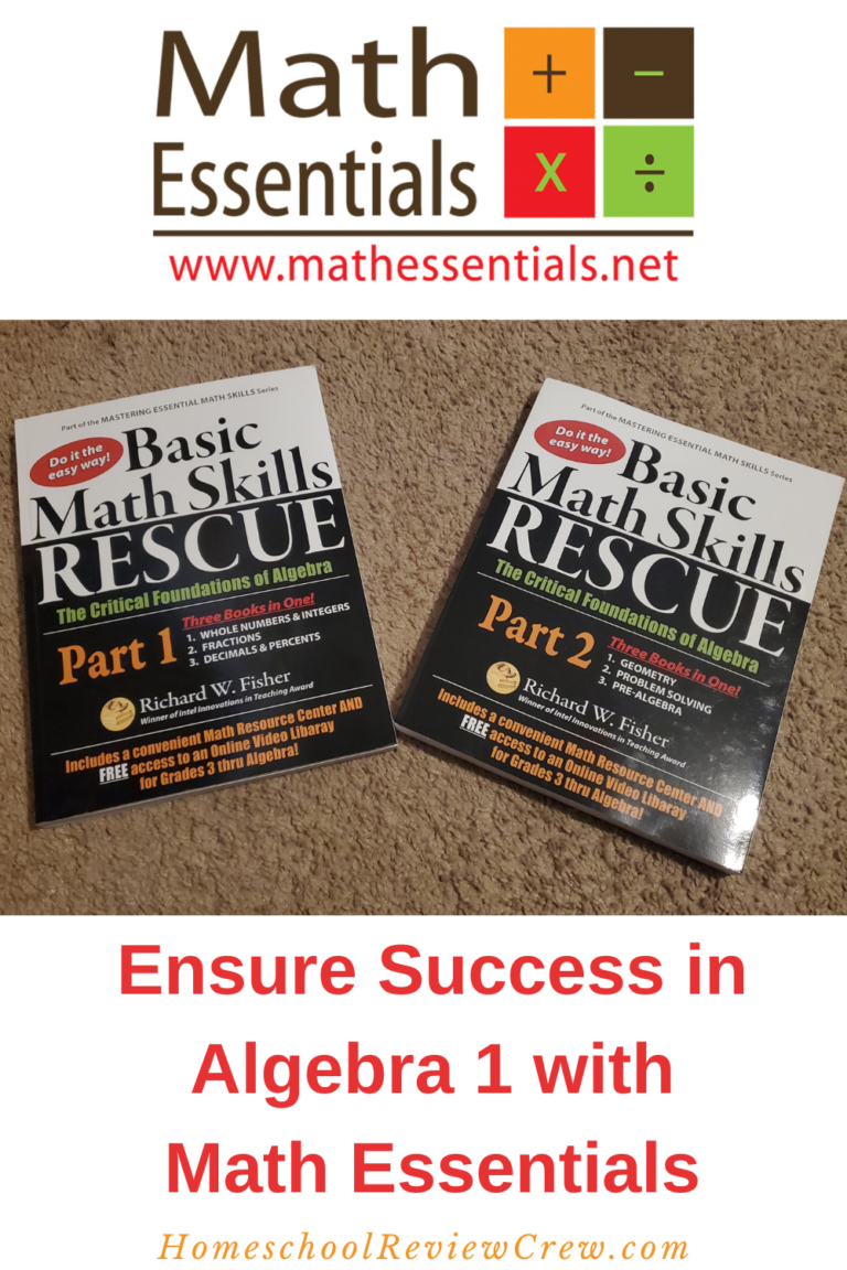 Ensure Success in Algebra 1 with Math Essentials Homeschool Math Help