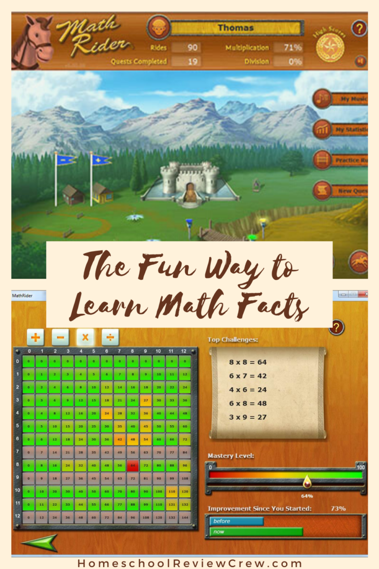 MathRider: The Fun Way to Learn Math Facts - HomeschoolingFinds.com